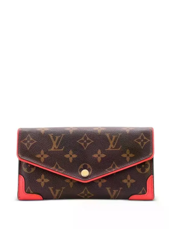 LOUIS VUITTON Retiro Sarah Wallet Monogram Canvas Small Wallets - Brown