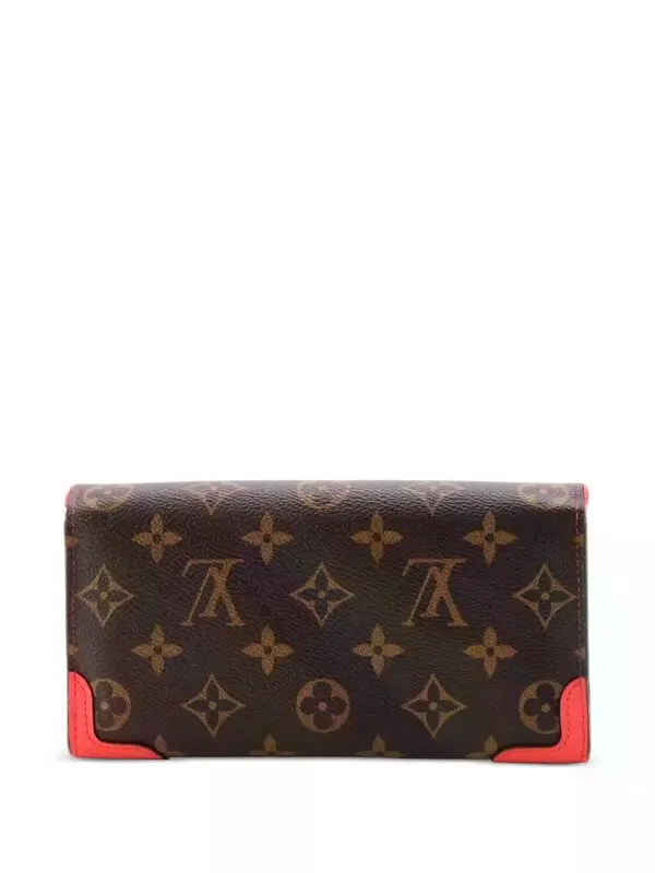 LOUIS VUITTON Retiro Sarah Wallet Monogram Canvas Small Wallets