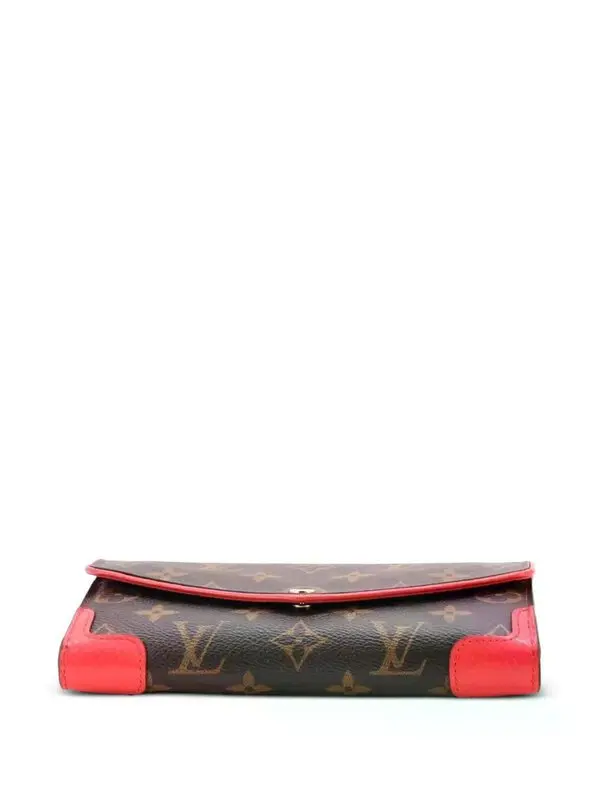 LOUIS VUITTON Retiro Sarah Wallet Monogram Canvas Small Wallets