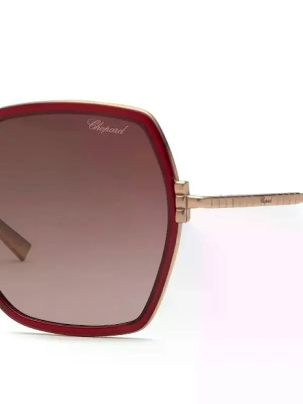 Chopard Hexagonal Frame Sunglasses