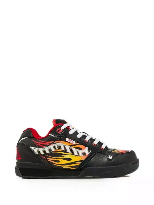 VANS Rowley Xlt Lx Flame-print Sneakers