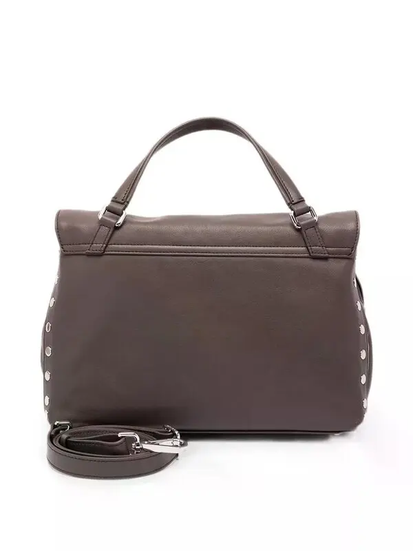 ZANELLATO Small Postina Stud-embellished Shoulder Bag