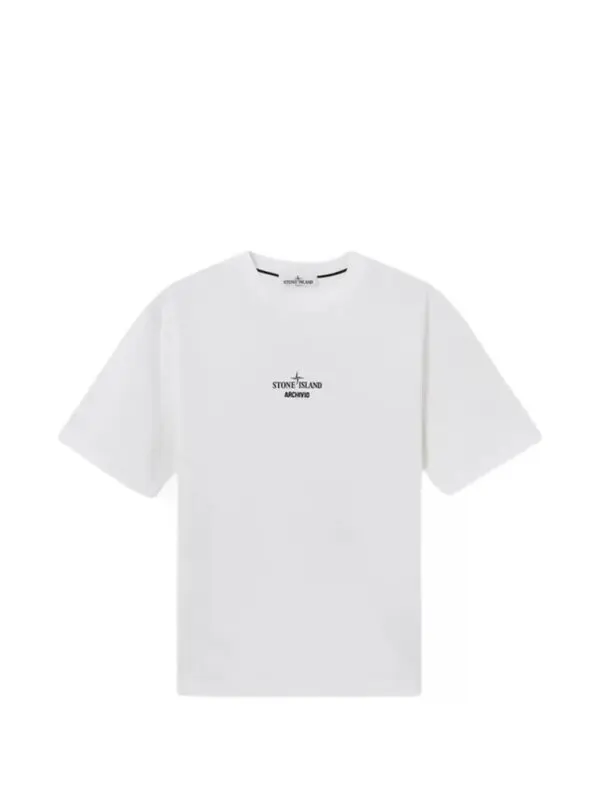 Stone Island Archivio-print T-shirt - White