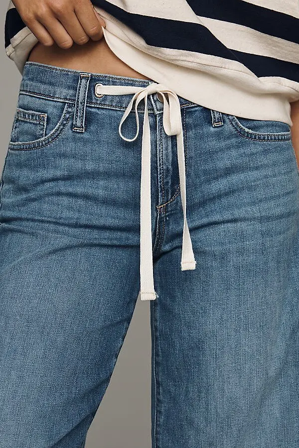 Joe's Jeans Low-rise Wide-leg Jeans - Sundance
