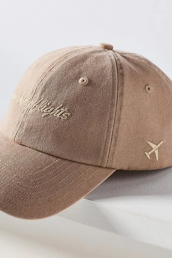 KENZ KUSTOMZ Catching Flights" Baseball Cap - Tan