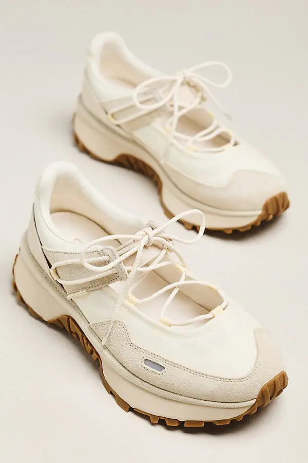 UGG Retrofi Low Ballet Sneakers - White