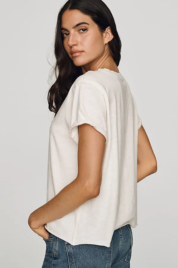 Maeve Caitl Cotton Boxy Tee