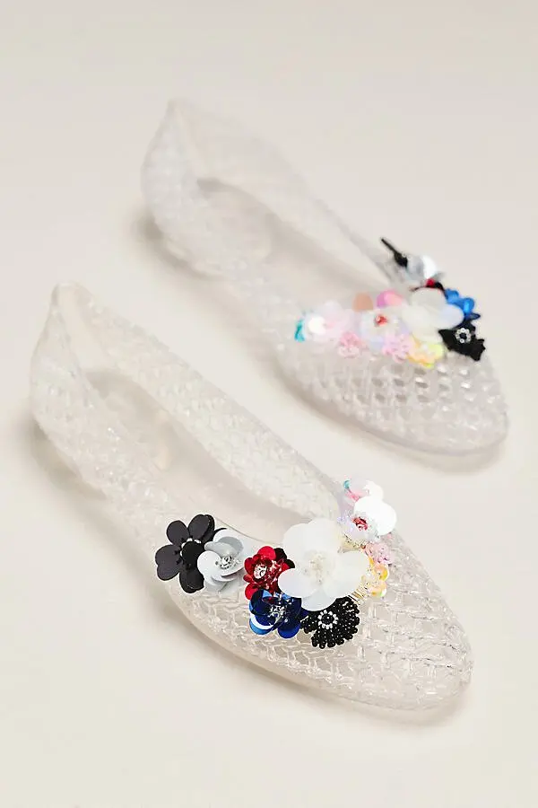 HEAVENLY JELLY Petal Ballet Flats