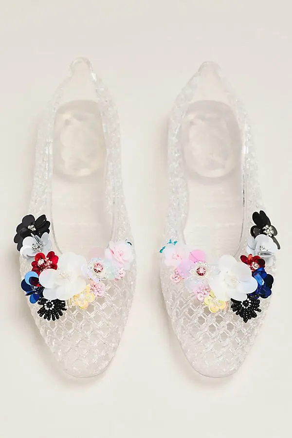 HEAVENLY JELLY Petal Ballet Flats