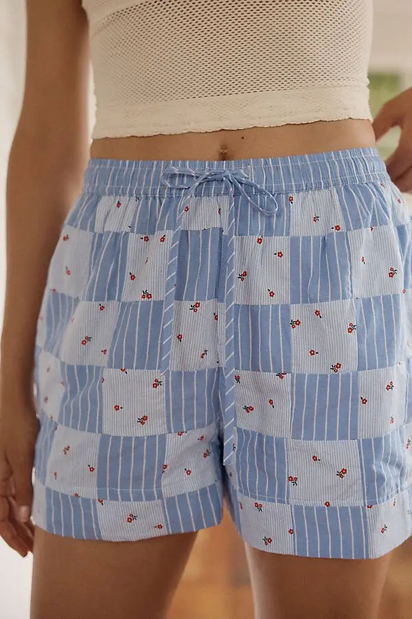 DAMSON MADDER Eluna Cotton Boxer Shorts