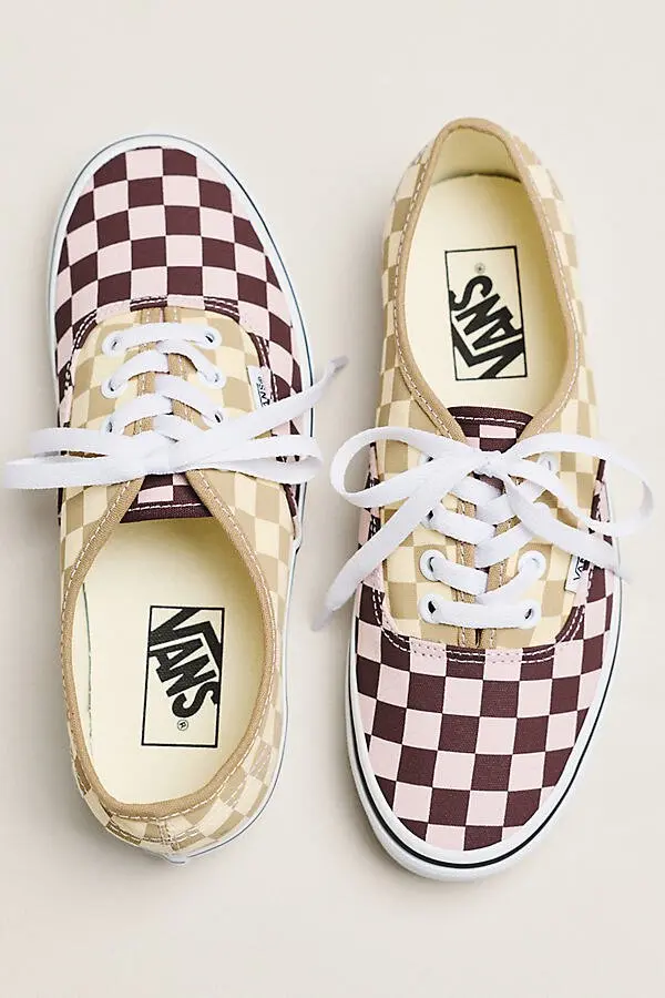 VANS Authentic Check Sneakers