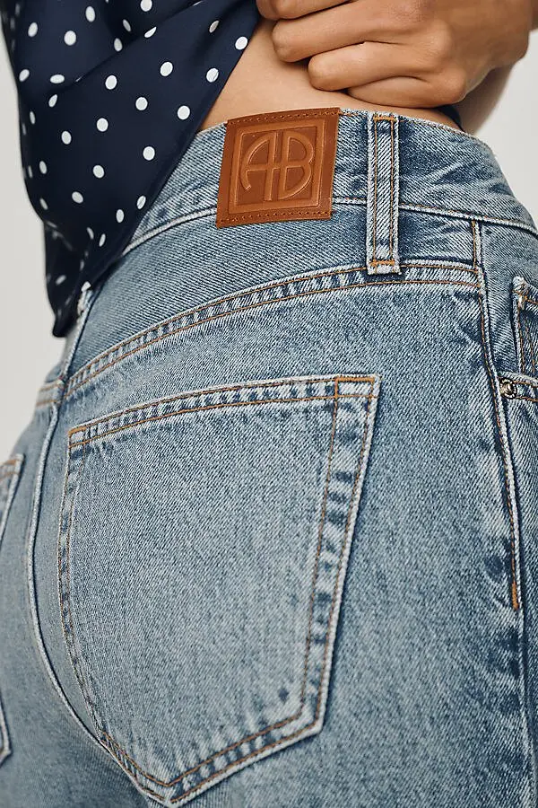 ANINE BING Roy " Cotton Jeans