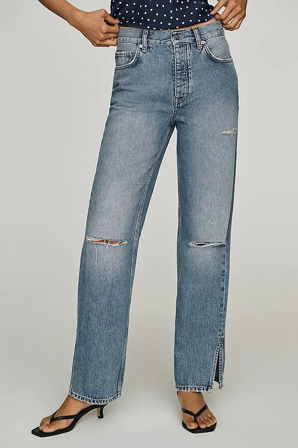 ANINE BING Roy " Cotton Jeans