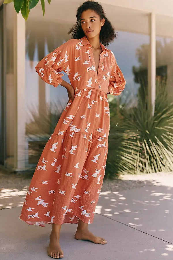 CELANDINE Carolita Long-sleeve Dress