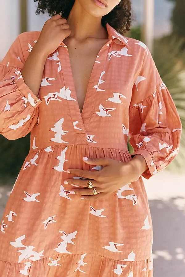 CELANDINE Carolita Long-sleeve Dress