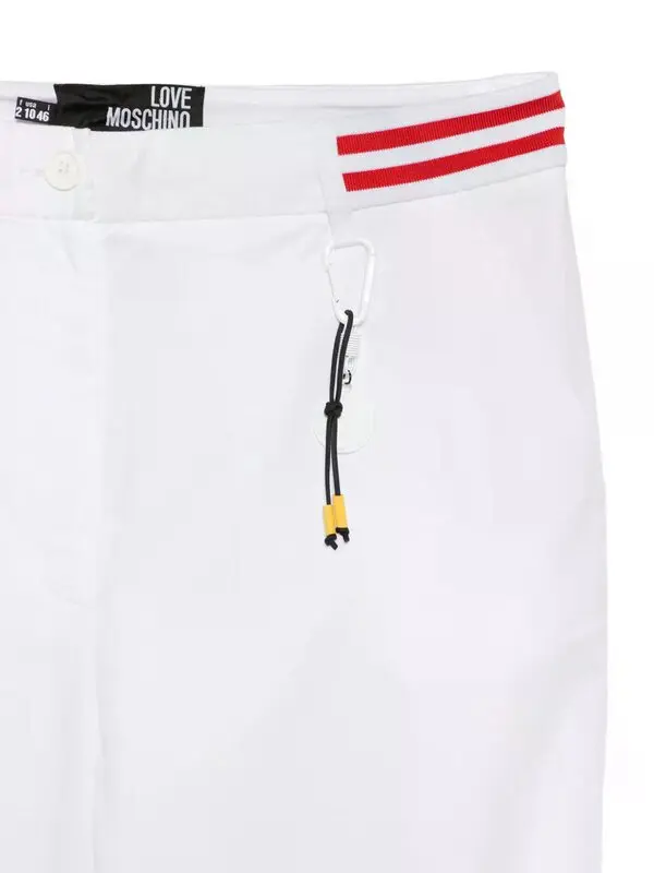 Moschino Striped-trim Trousers