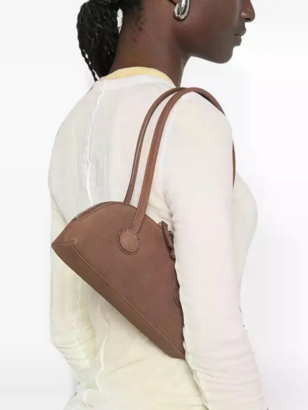 MARGESHERWOOD Bessette Leather Shoulder Bag - Brown