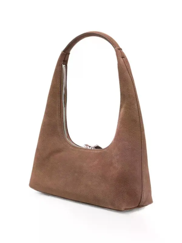 MARGESHERWOOD Logo-detail Hobo-style Shoulder Bag - Brown