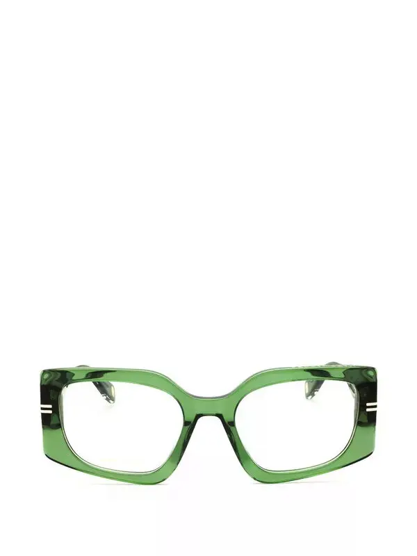 Marc Jacobs Rectangle Frame Eyeglasses - Green