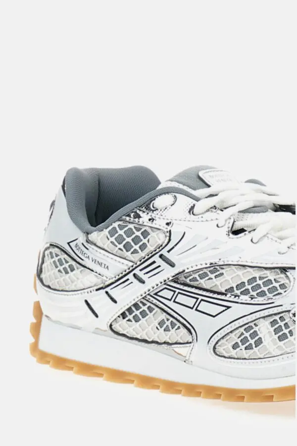 Bottega Veneta Orbit Sneakers - Argento