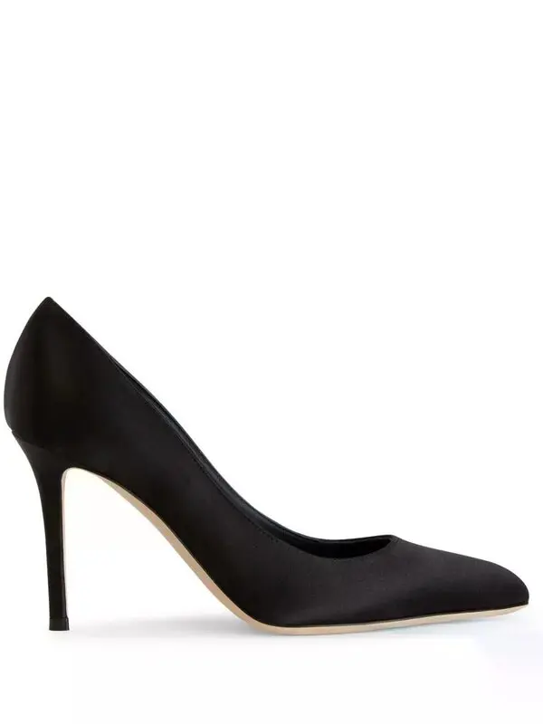 GIUSEPPE ZANOTTI Jakye 90mm Suede Pumps