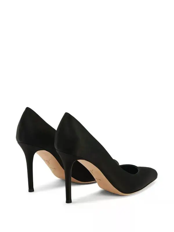 GIUSEPPE ZANOTTI Jakye 90mm Suede Pumps