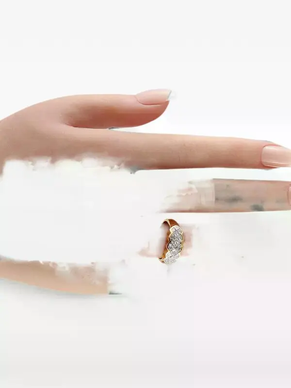 LB EXCLUSIVE Diamond-embellished Ring - Gold