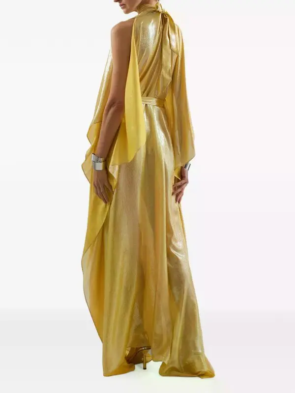 TALLER MARMO Nevada Belted Maxi Kaftan Dress