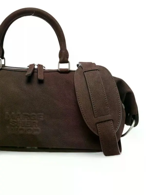 MARGESHERWOOD Dumpling Logo-embossed Tote Bag