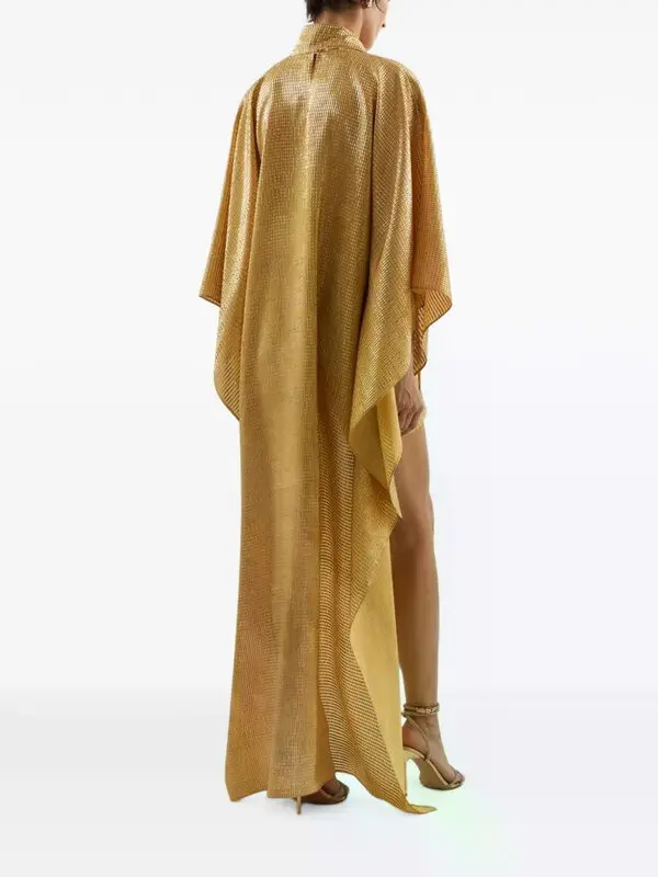 TALLER MARMO Sunrise" Asymmetric Maxi Dress