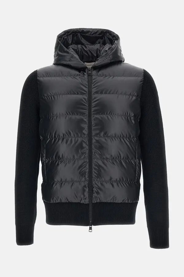 Moncler Padded Hooded Cardigan