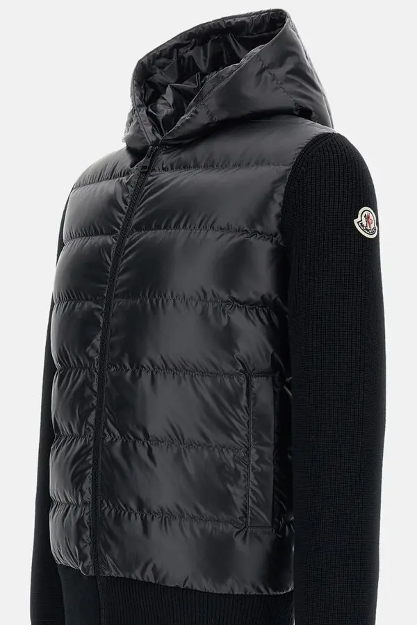 Moncler Padded Hooded Cardigan