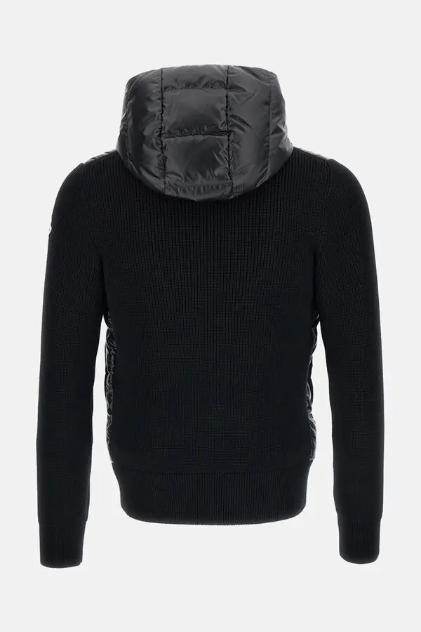 Moncler Padded Hooded Cardigan