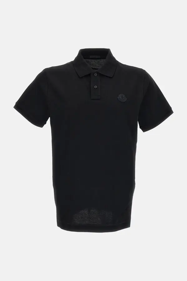 Moncler Cotton Piqué Polo Shirt