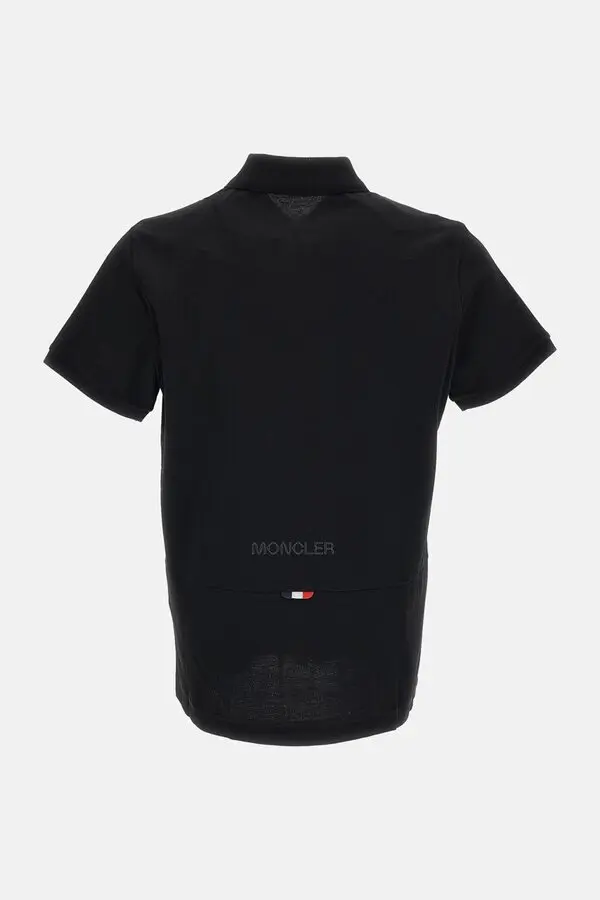 Moncler Cotton Piqué Polo Shirt