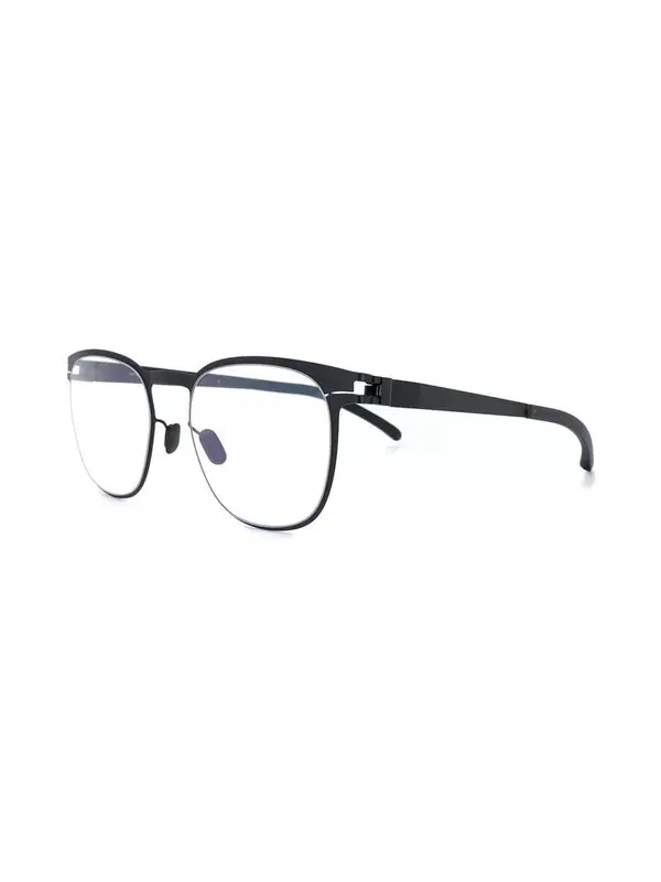 Mykita Basie Round Frame Eyeglasses - Black