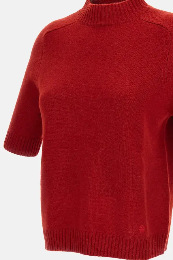 Loulou De Saison Ruth Short-sleeve Sweater