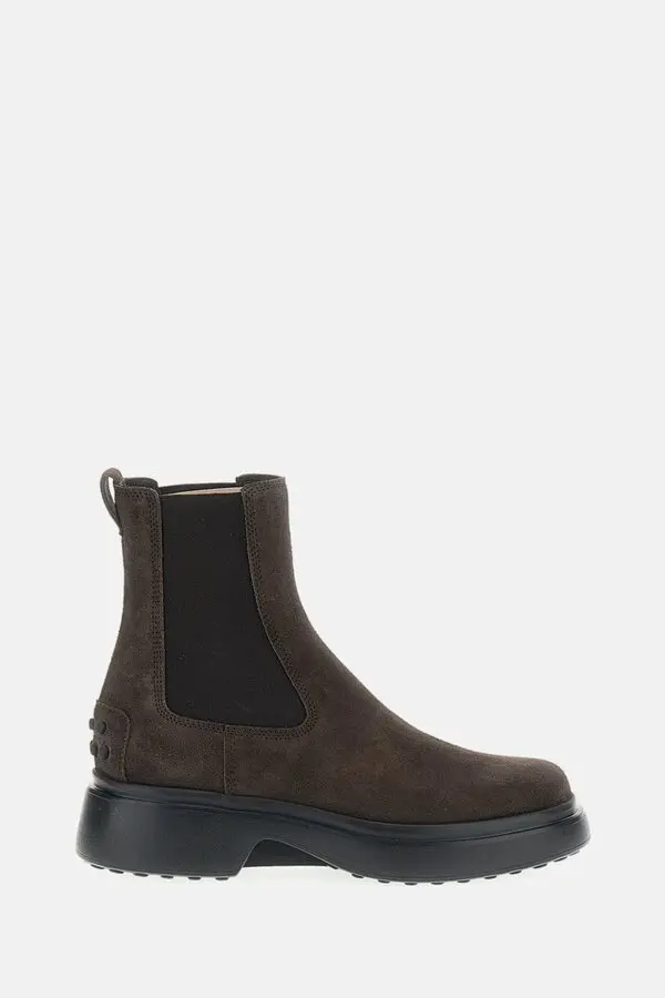 TOD'S Stivaletto Chelsea Gomma 74l - Marrone