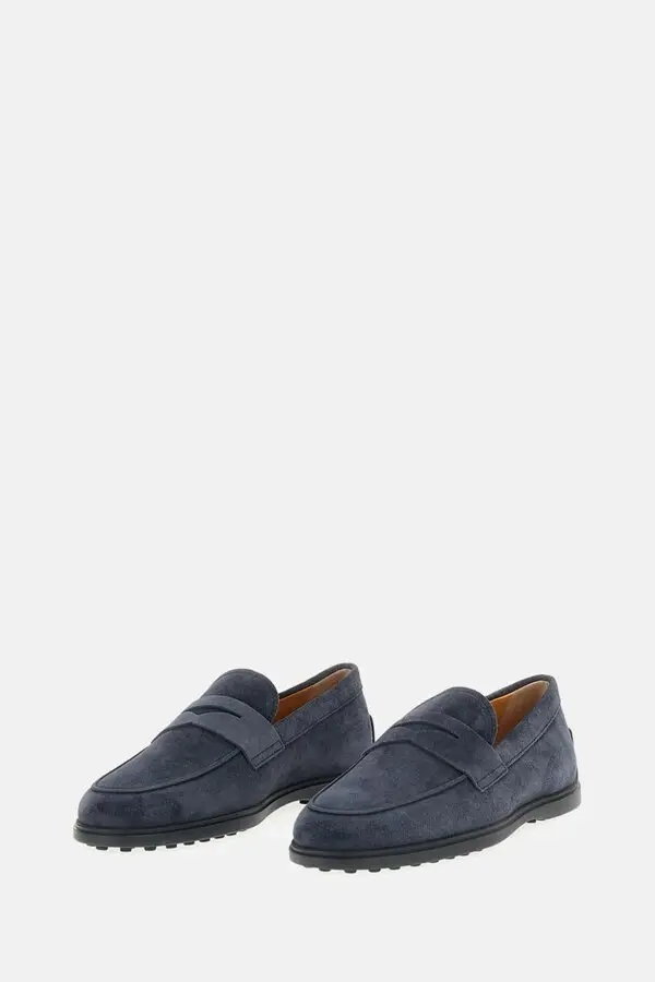 TOD'S Rubber Moccasin 78l Suede