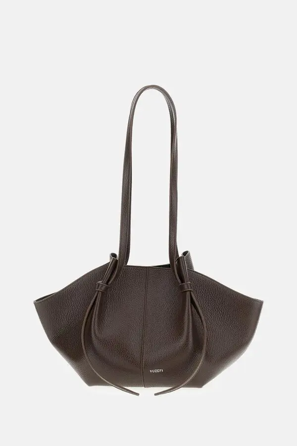 Yuzefi Mochi Pebble Grain Bag - Brown