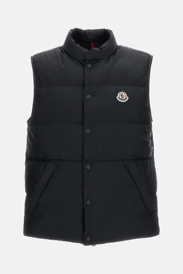 Moncler Tuquerouye Padded Waistcoat - Nero