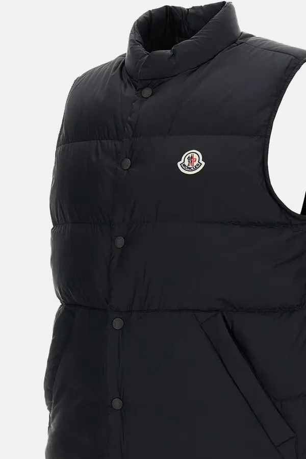 Moncler Tuquerouye Padded Waistcoat - Nero