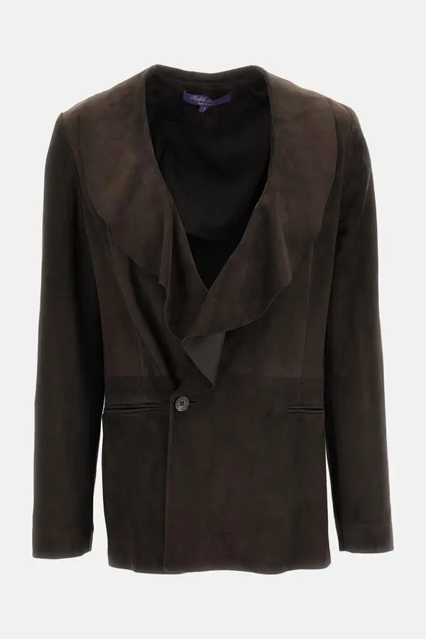 Ralph Lauren Suede Leather Jacket
