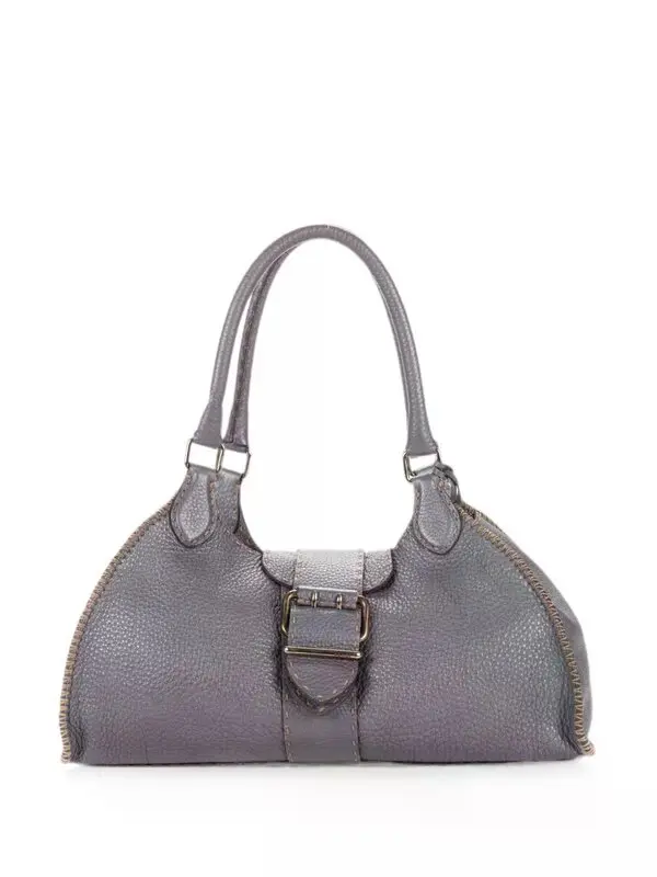 Fendi By The Way Whipstitch Shoulder Bag