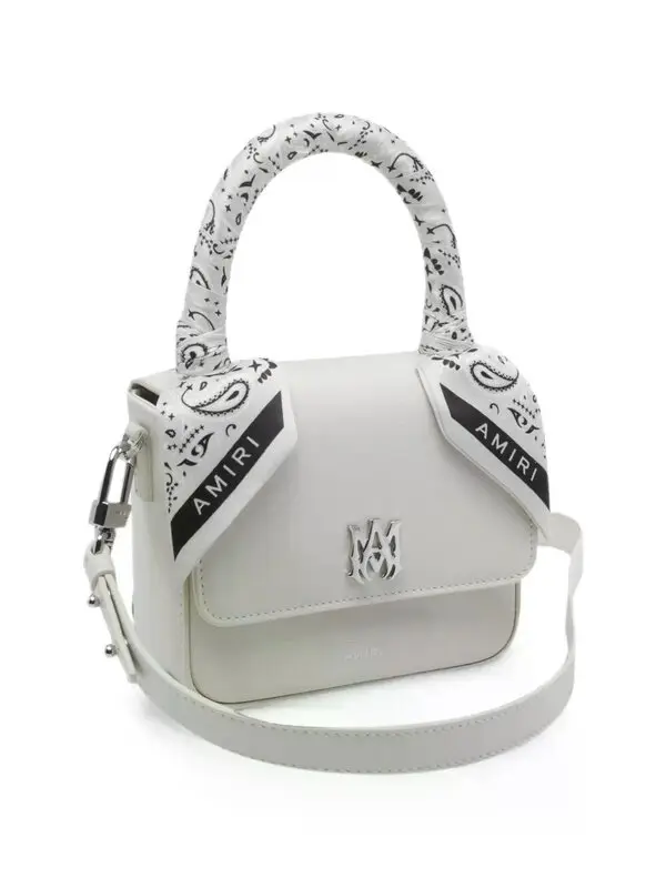 Amiri Micro Ma Bandana-embellished Tote Bag