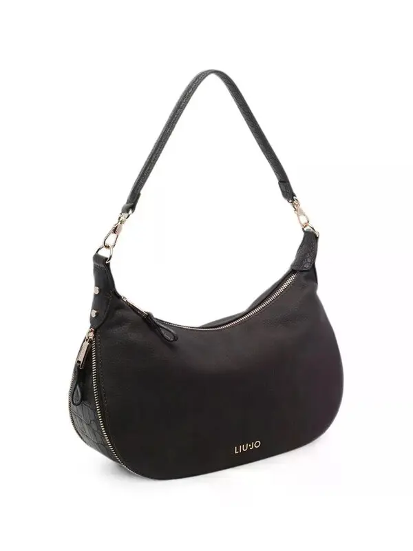 Liu Jo Logo-plaque Crocodile-effect-panel Shoulder Bag
