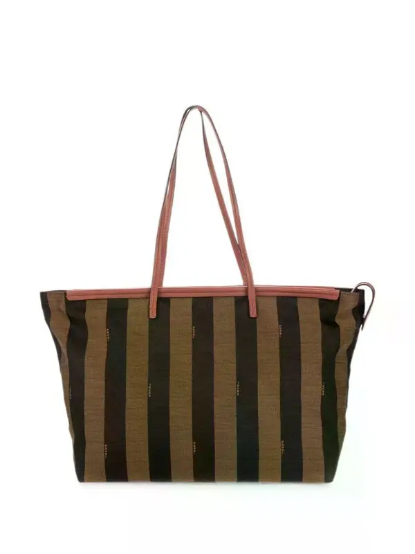Fendi Pequin Zip Shoulder Bag
