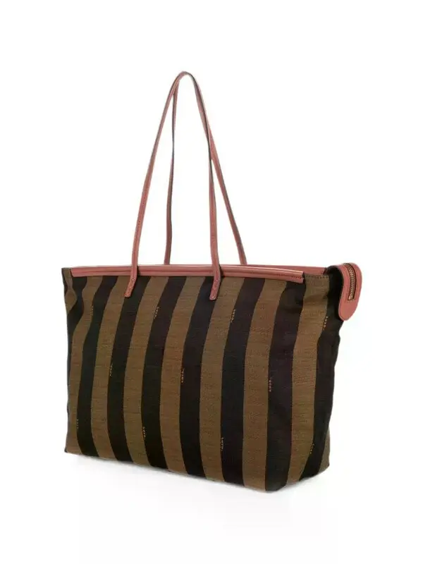 Fendi Pequin Zip Shoulder Bag