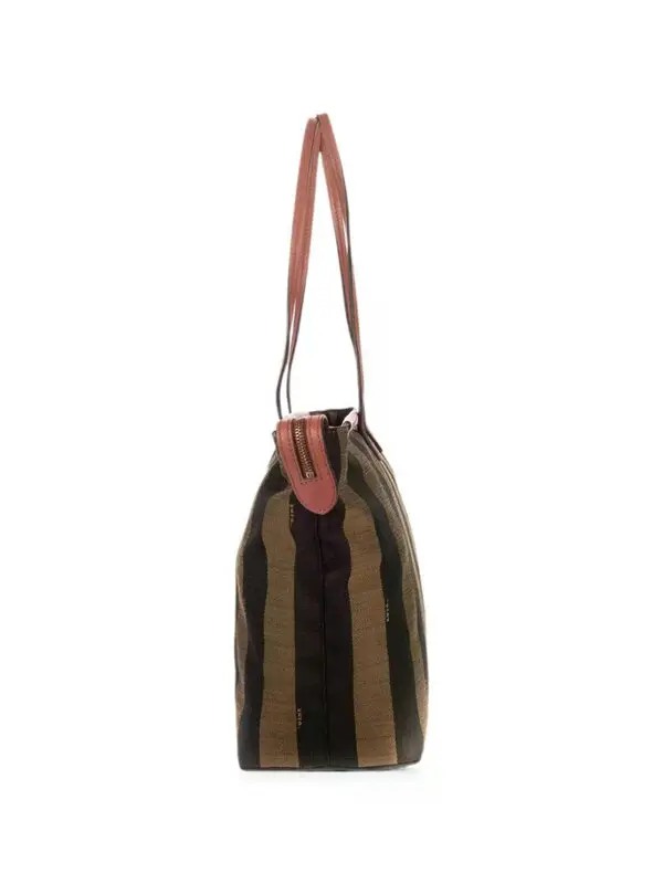 Fendi Pequin Zip Shoulder Bag