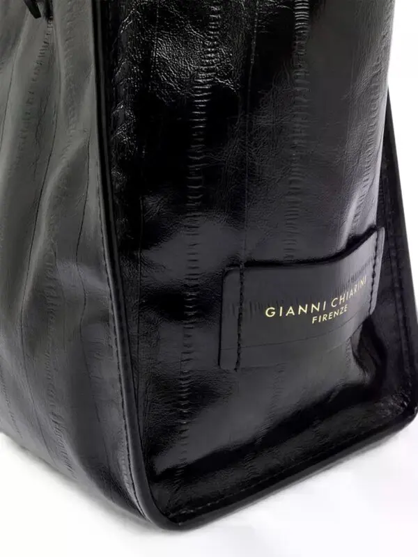 GIANNI CHIARINI Marcella Eel-effect Tote Bag